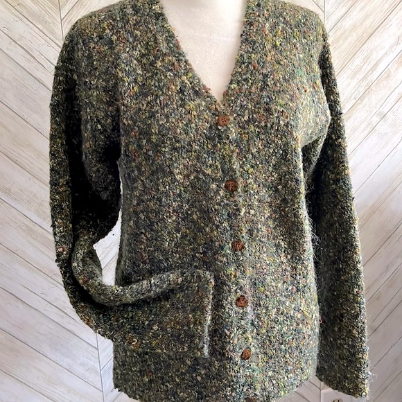 mac & jac | Sweaters | Mac Jac Mohair Woolacrylic Cardigan Sweater S ...